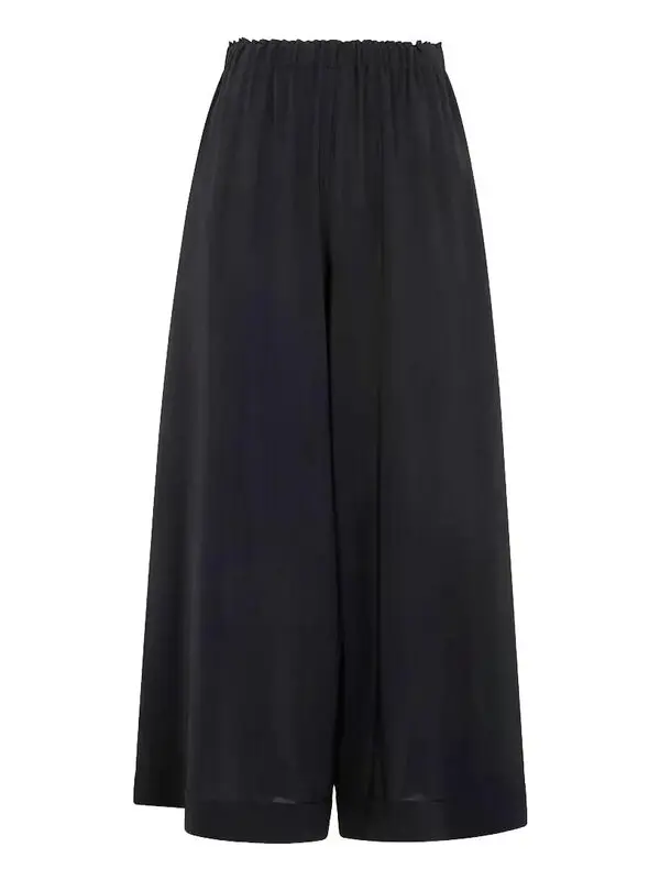 DANIELA GREGIS Elasticated-waistband Trousers - Black