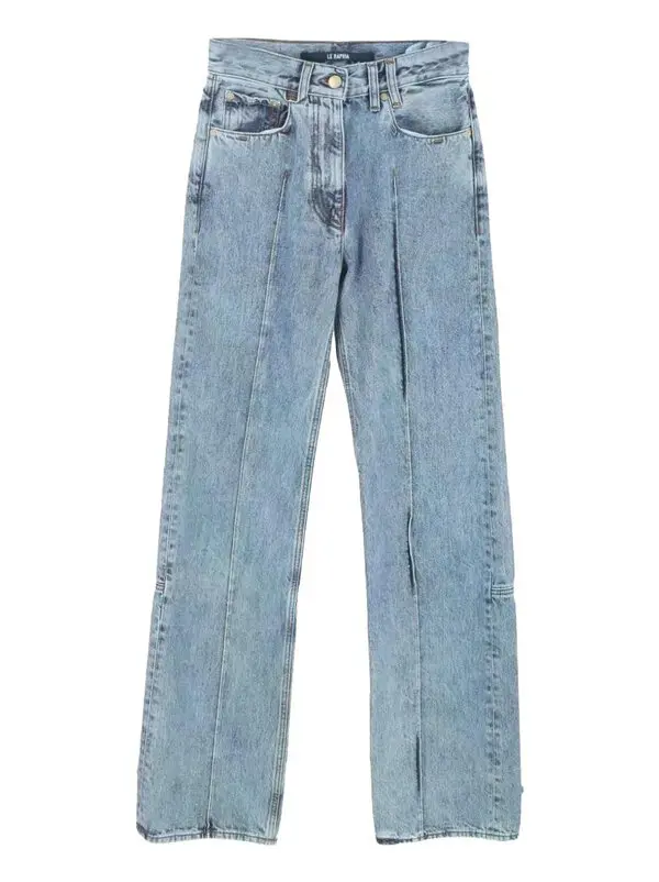Jacquemus Le Raphia Jeans - Blue