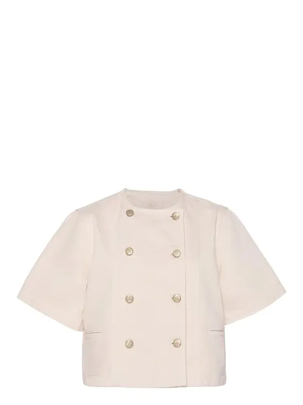 Ulla Johnson The Serge Db Jacket - Cowrie