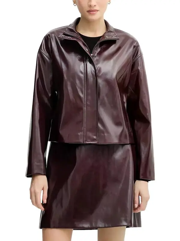 MARC AUREL Jacket Funnel-neck - Purple
