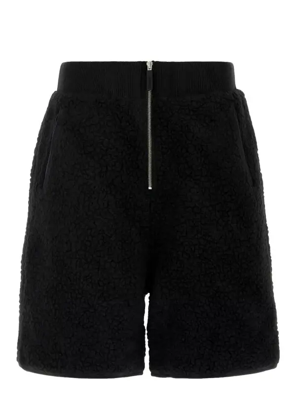 ENTIRE STUDIOS Teddy Bermuda Shorts - Black