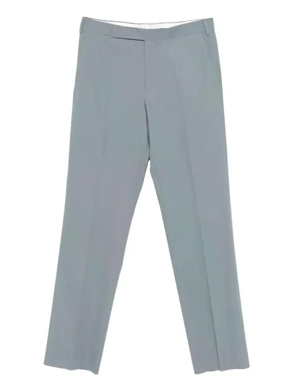 LARDINI Buttoned Trousers - Blue
