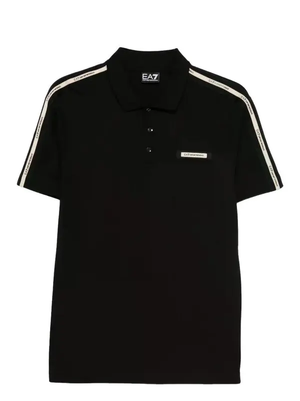 Emporio Armani Short-sleeves Polo Shirt - Black