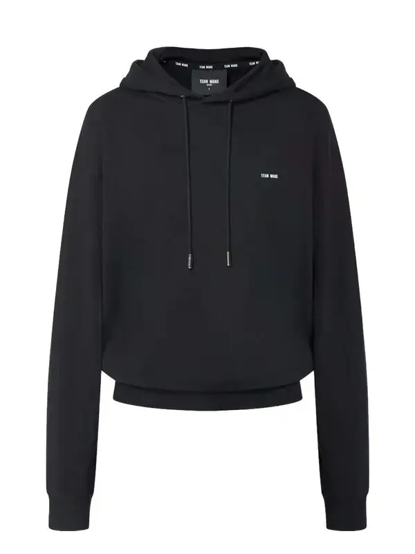 TEAM WANG DESIGN Logo-detail Hoodie - Black