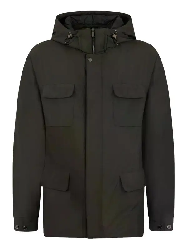 MOORER Hooded Jacket - Green
