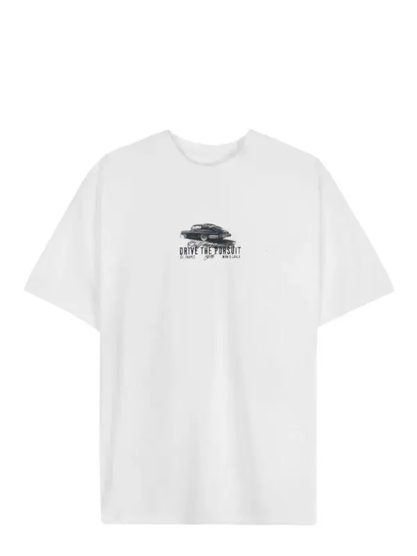 ONLY THE BLIND Coastal Pursuit Graphic T-shirt - White