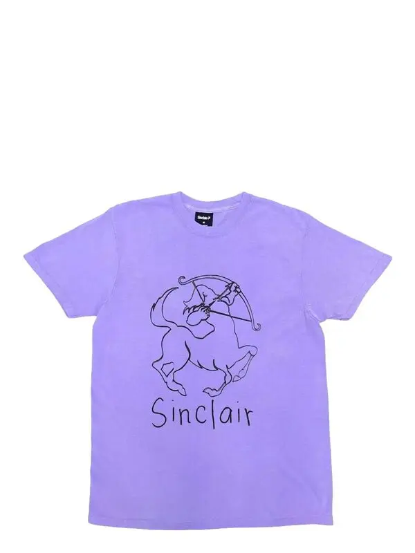 SINCLAIR Scribble Short-sleeve T-shirt - Purple