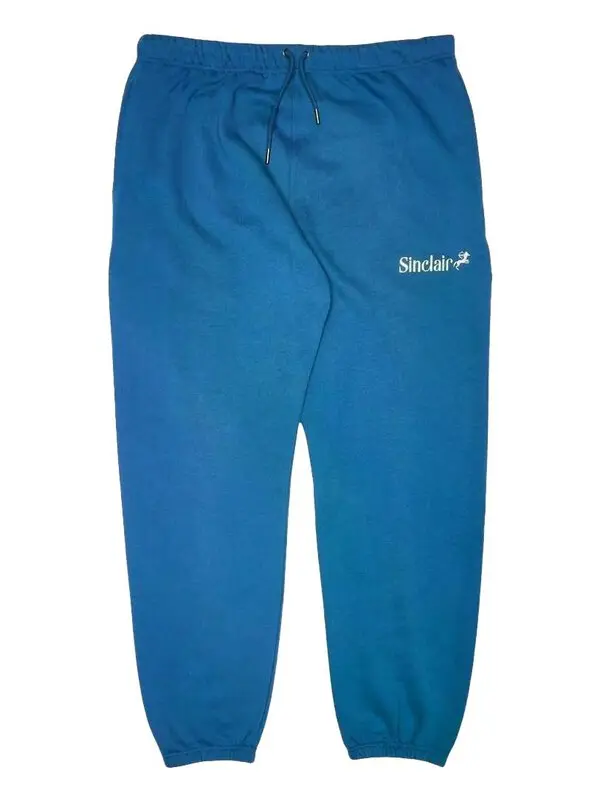 SINCLAIR Embroidered Logo Sweatpants - Blue