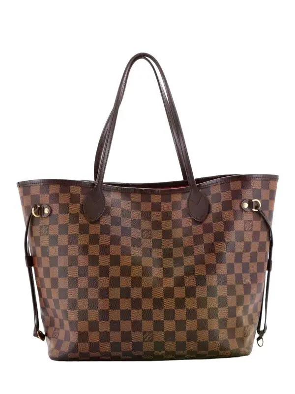 LOUIS VUITTON Neverfull Damier Mm Tote Bag - Brown