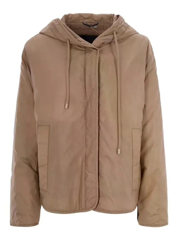 Max Mara Agreste Hooded Jacket - Neutrals