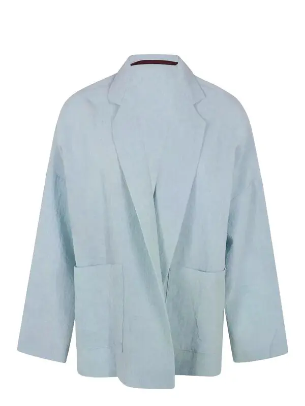 DANIELA GREGIS Long-sleeve Pocket Blazer - Blue