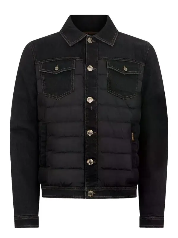 MOORER Padded Jacket - Black