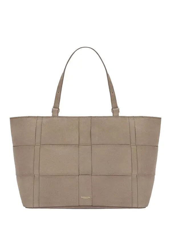 DEMELLIER The Florence - Light Taupe Suede