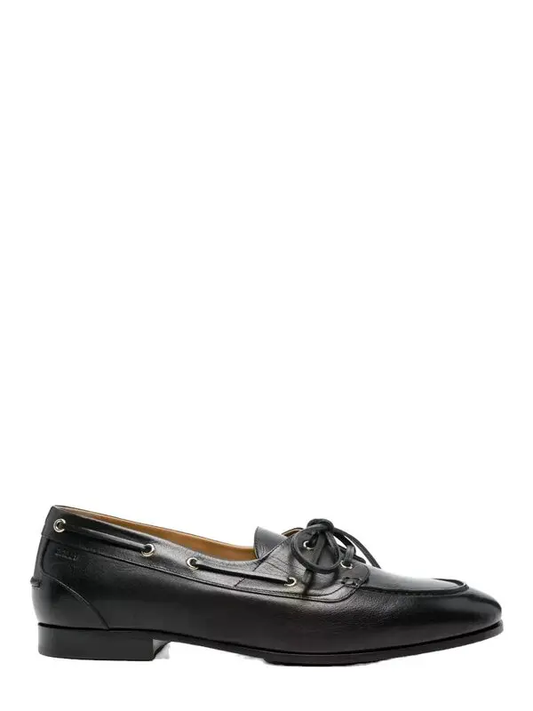 Bally Tie-fastening Loafers - Black