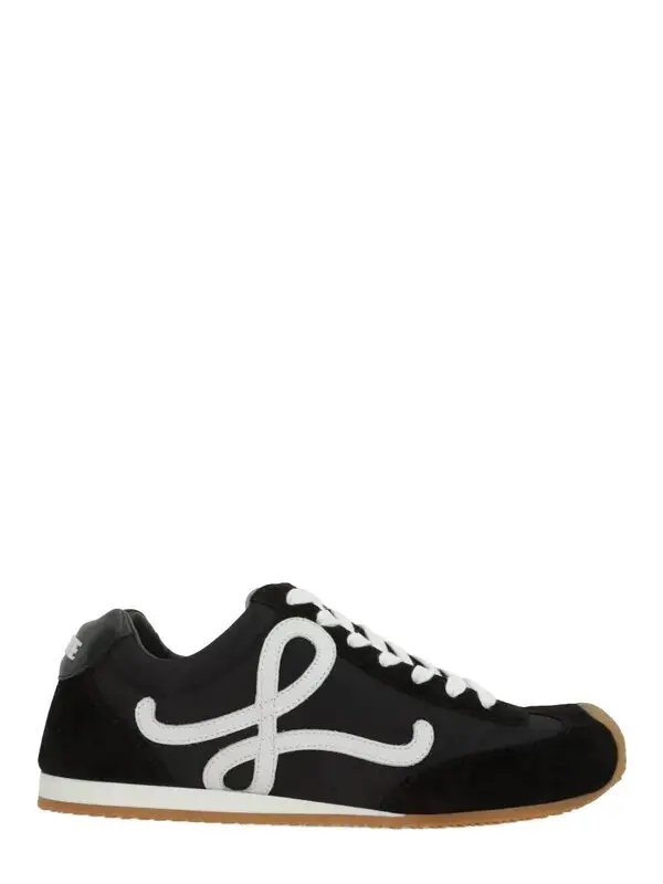 Loewe Asymmetric Anagram Trainers - Black