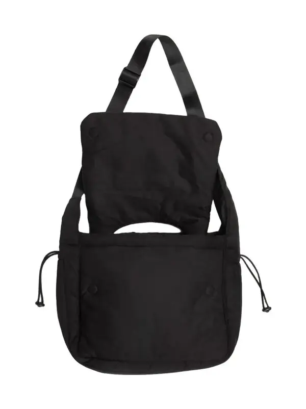 ARCS Flow Drawstring Messenger Bag - Black