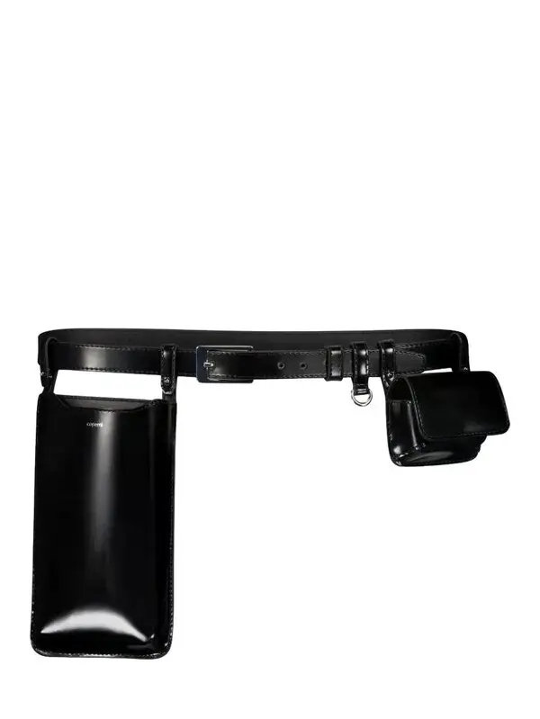 Coperni Detachable Case Leather Belt - Black