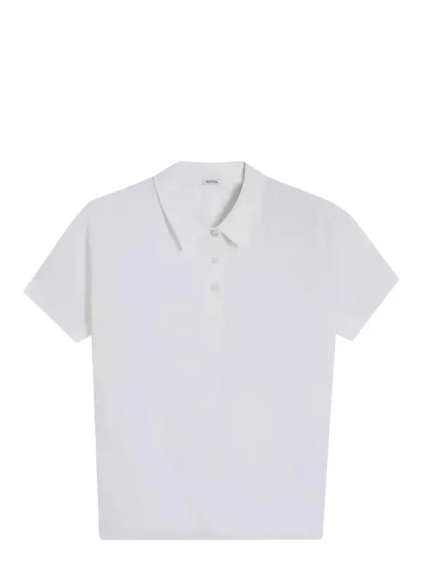 Aspesi Short-sleeve Polo Shirt - White