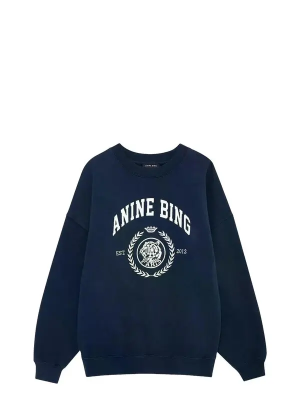ANINE BING Miles Sweatshirt - Blue