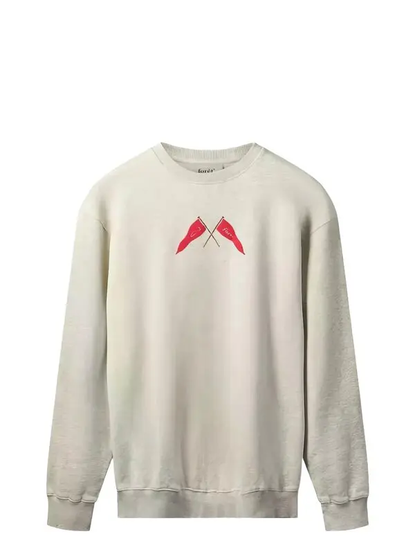 FORET Pennant Sweatshirt - Grey