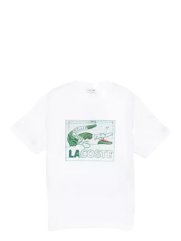 Lacoste Logo-print T-shirt - White