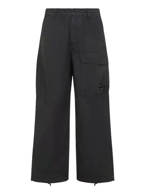 C.P. COMPANY Belt-loops Trousers - Black