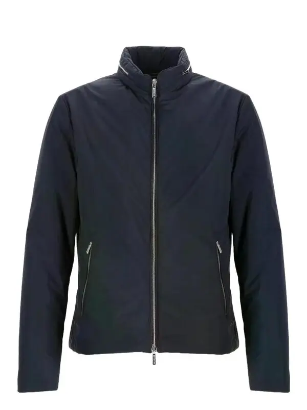 MOORER Zip-fastening Jacket - Blue