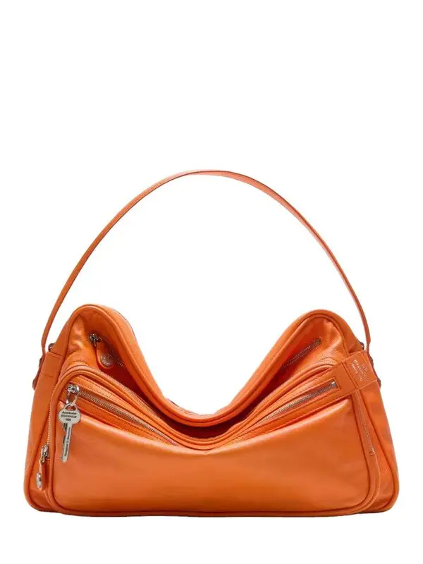 Acne Studios Leather Shoulder Bag - Orange