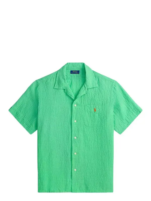 Polo Ralph Lauren Seersucker Pocket Shirt - Green