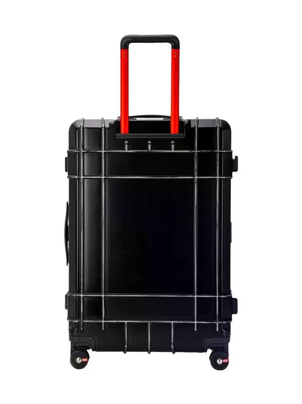 DIESEL® Large Embossed-logo Trolley - Black