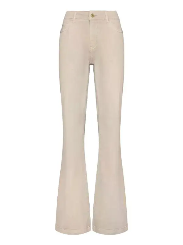 ELENA MIRO` Flared Trousers - Neutrals