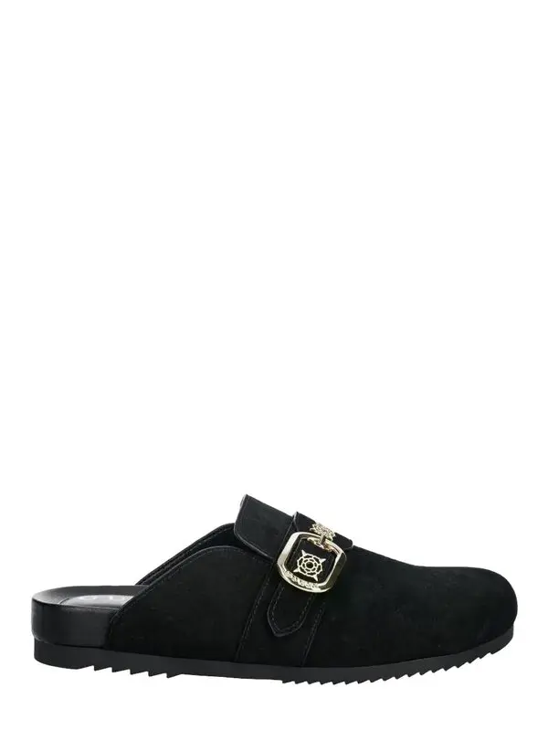 Guess Galavanta Buckle-strap Mules - Black