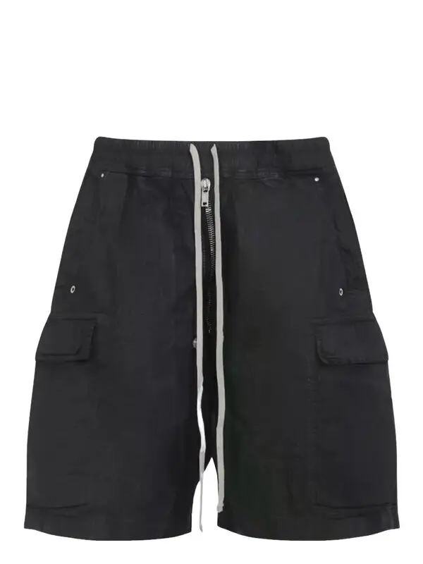 Rick Owens Cargo Pods Shorts - Black