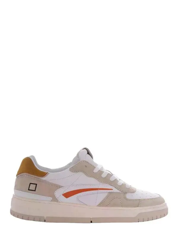 D.a.t.e. Torneo Perforated Sneakers - White