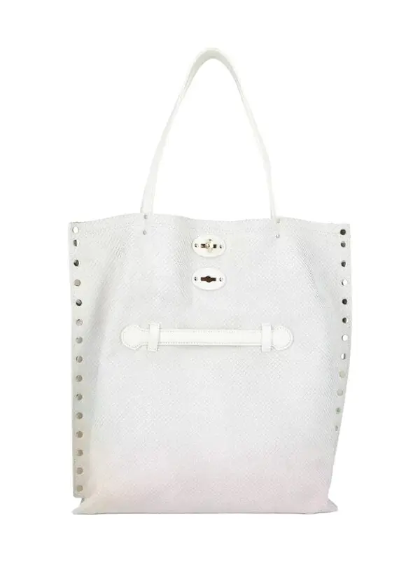 ZANELLATO Medium A'spasso Tote Bag - White