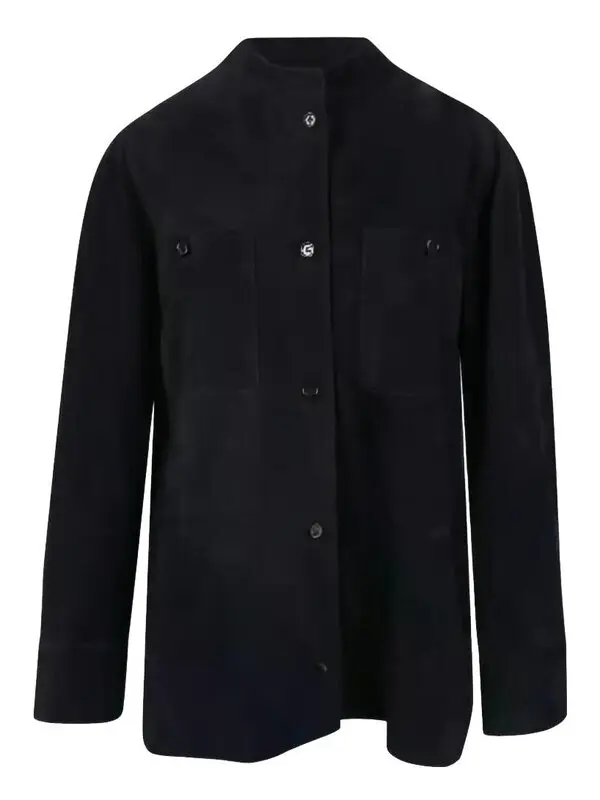 Max Mara Button-up Jacket - Blue