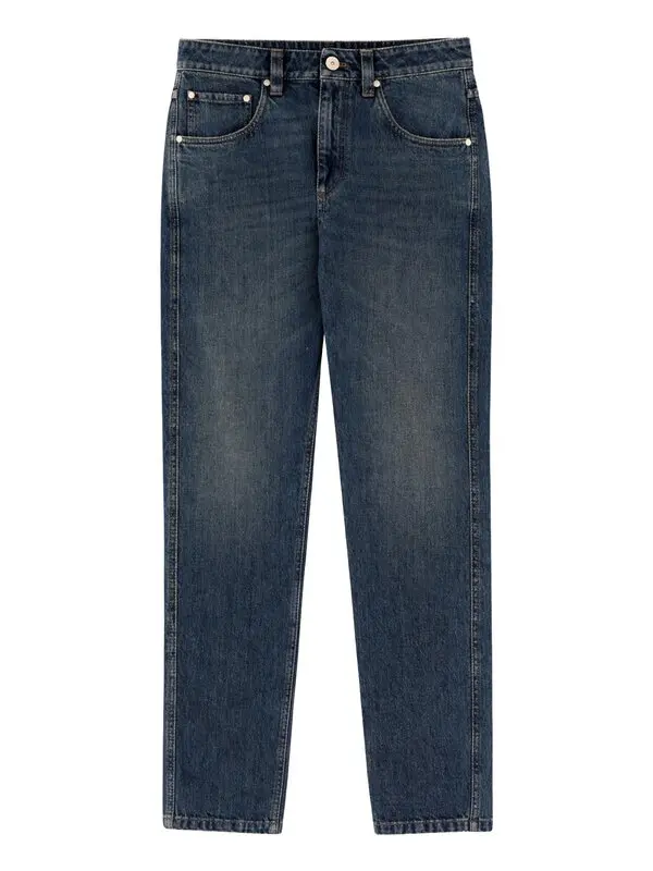 Brunello Cucinelli Straight Jeans - Denim