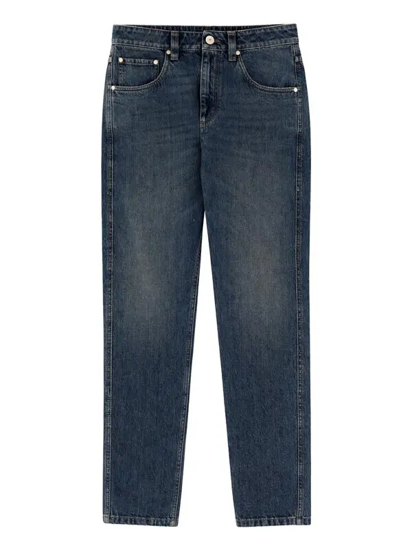 Brunello Cucinelli Straight Jeans - Denim