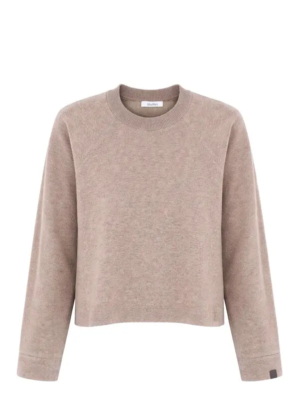 Max Mara Cashmere And Wool Sweater - Beige