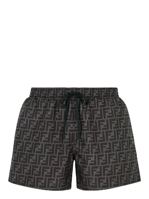 Fendi Board Shorts - Black