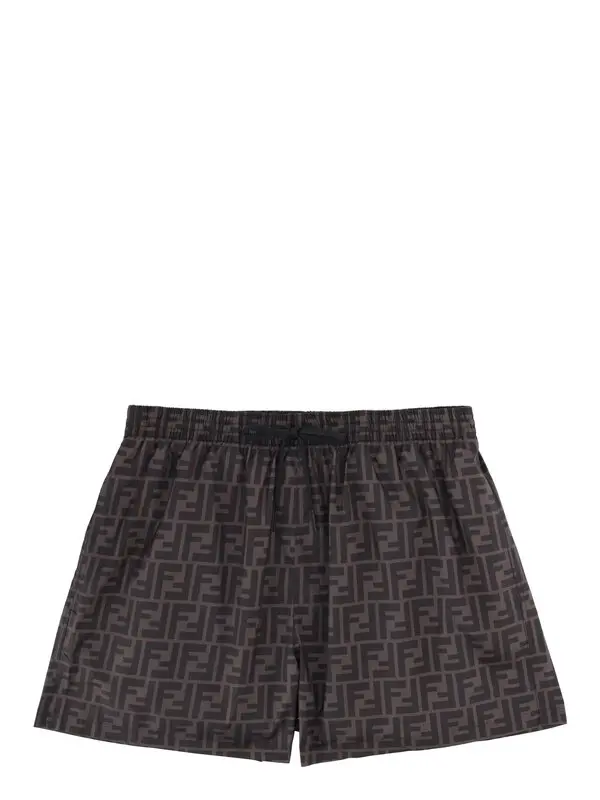 Fendi Board Shorts - Black