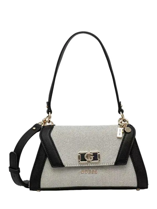 Guess Logo-detail Shoulder Bag - Neutrals