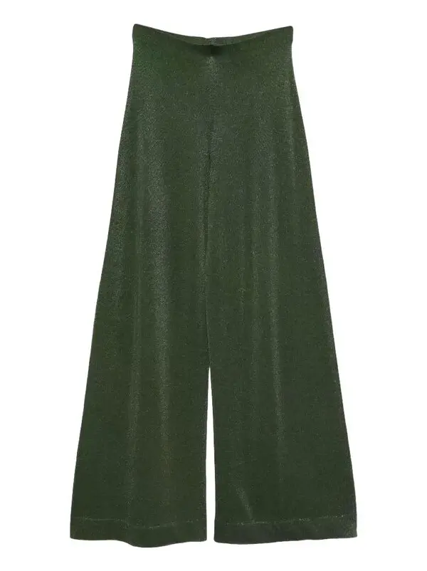 CIRCUS HOTEL Elasticated-waistband Trousers - Green