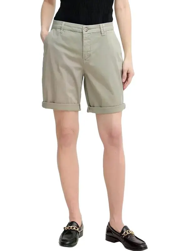 MOS MOSH Turn-up Hem Shorts - Green