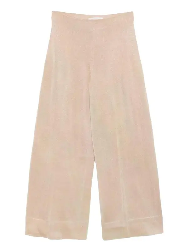 CIRCUS HOTEL Elasticated-waistband Trousers - Neutrals