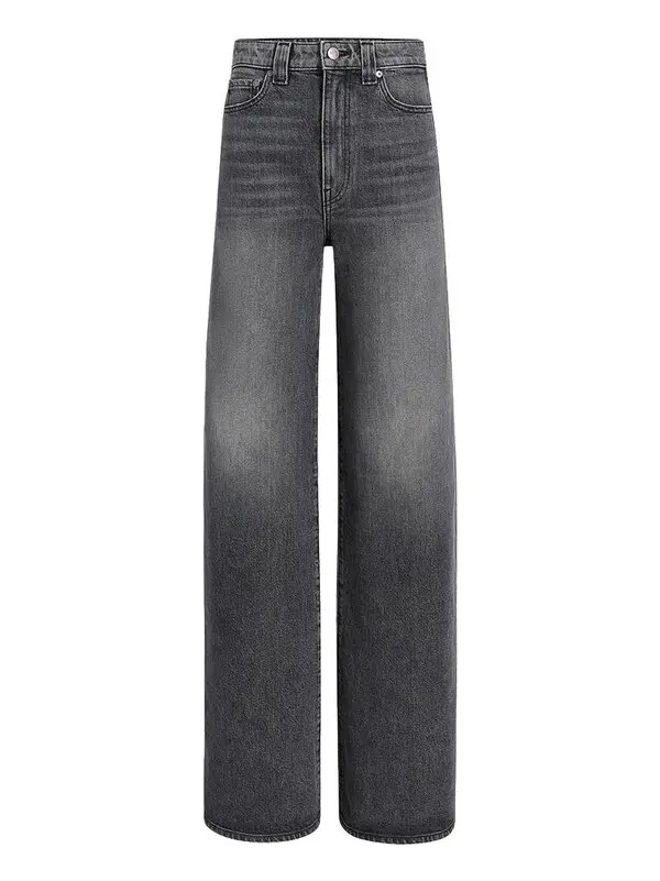 Khaite High-waisted Straight-leg Jeans - A