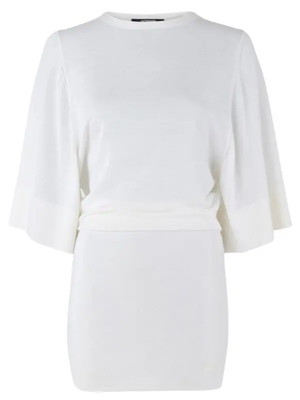 Jacquemus La Robe Maille Mananco - Off White