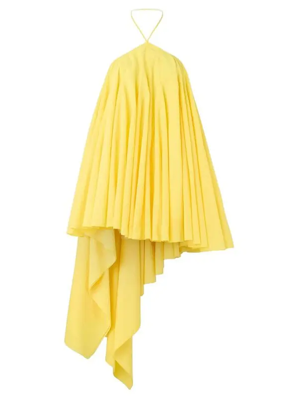 Jacquemus The Triangle Mini Dress - Yellow