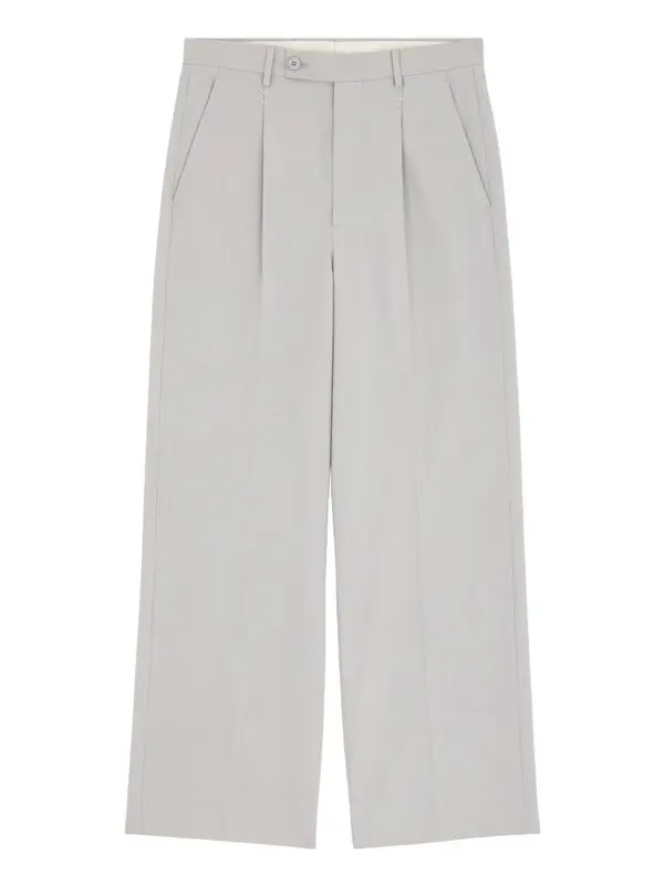 MAISON MARGIELA Straight Leg Trousers - Gray