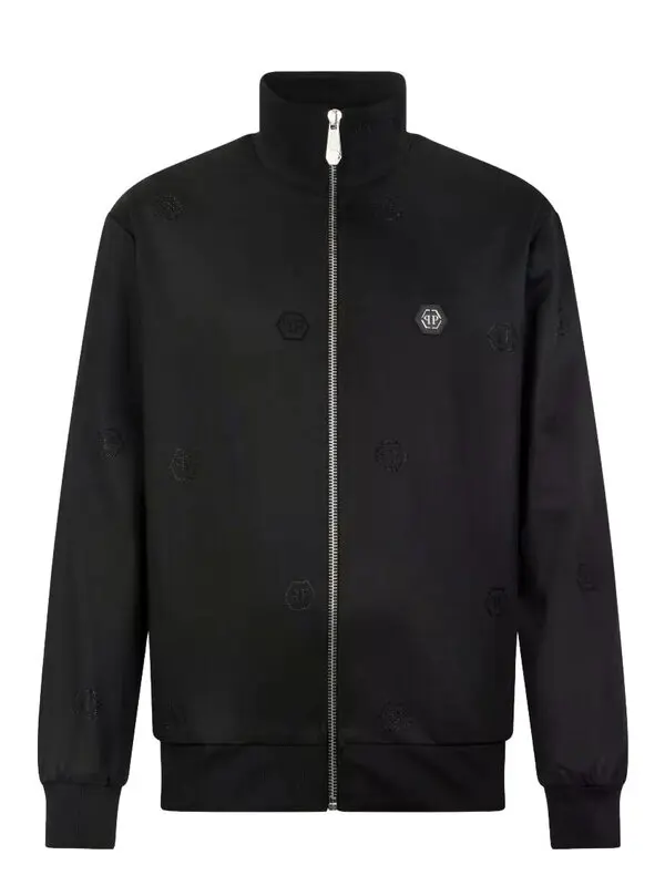 Philipp Plein Monogram Sport Jacket - Black